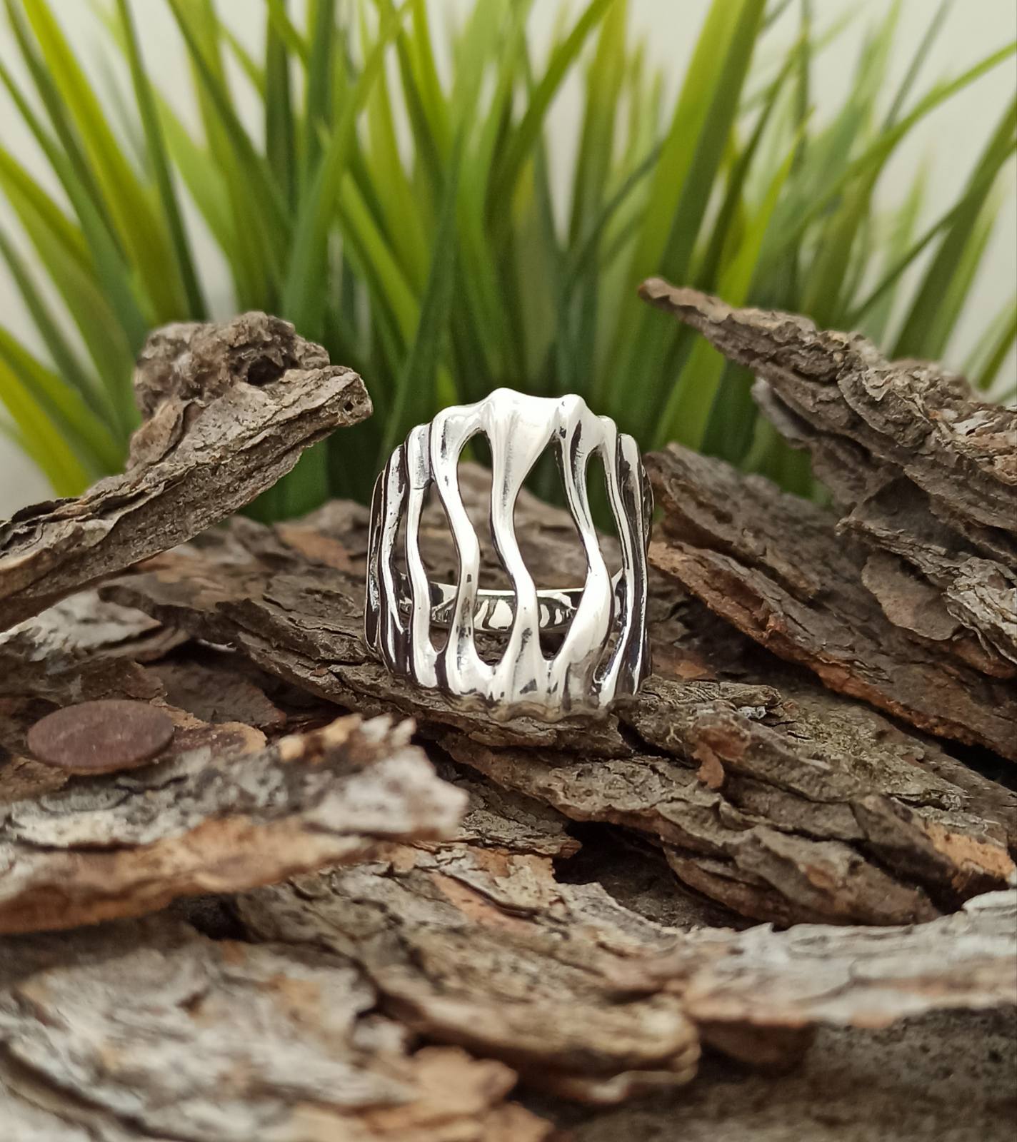 Дамски сребърен пръстен 975R - Студио Николас - бижута от сребро